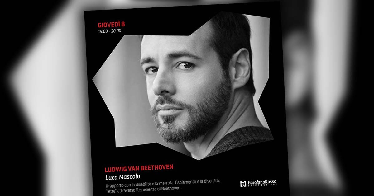Luca Mascolo al "Garofano Rosso Film Festival" con "Ludwig van Beethoven"
