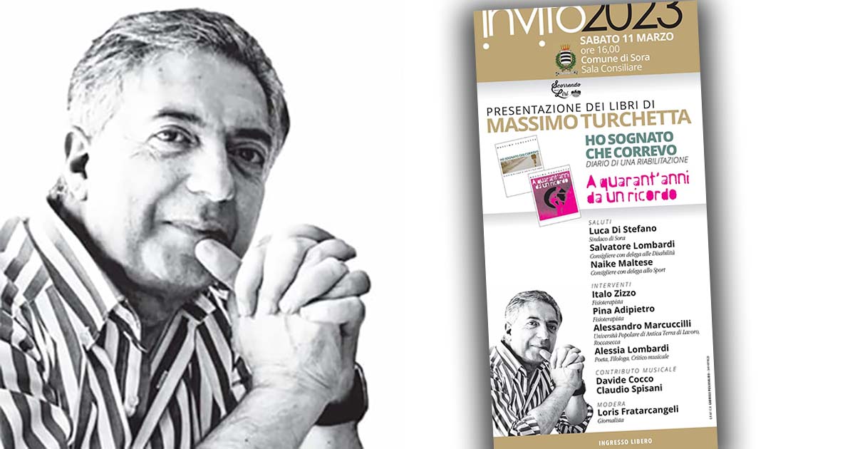 Sora: Massimo Turchetta presenta due libri in Sala consiliare